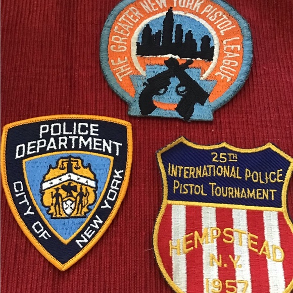 Other | Vintage Nypd And Pistol Patches | Poshmark
